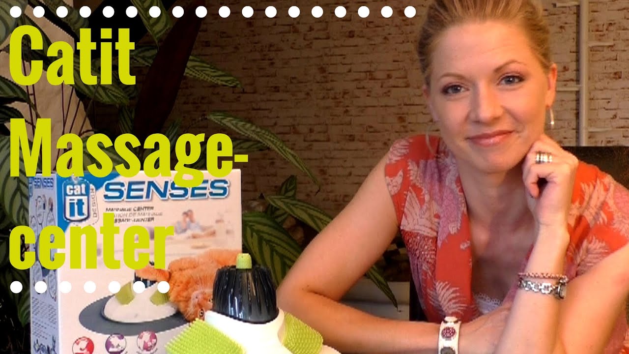 Catit Design Senses Massagecenter - YouTube