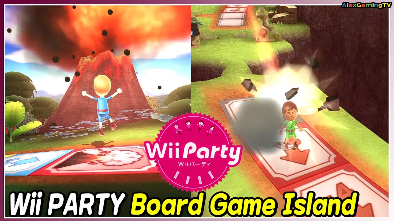 Wii Party - Board Game Island (Master com) Shawn vs Matt vs Steph vs ...