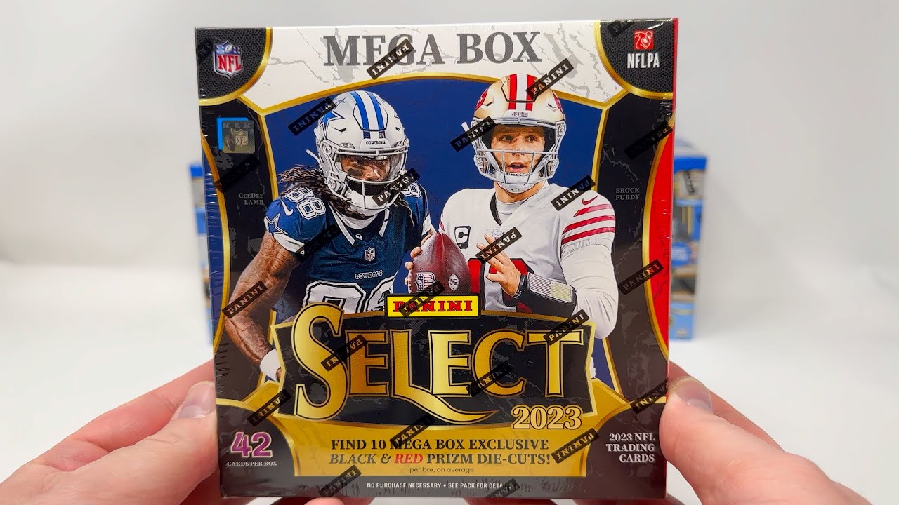 Busting 2023 Panini Select Football MEGA Box - YouTube