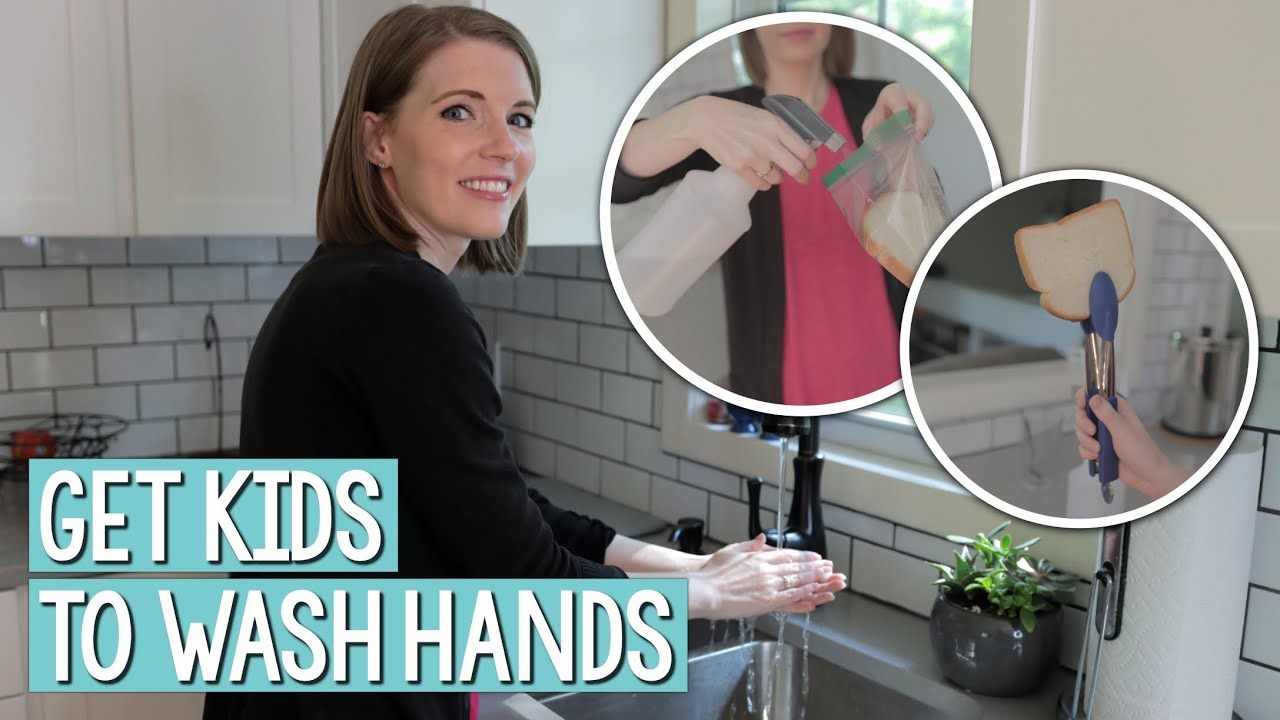 How to Get Kids to Wash Hands - EASY Science Experiment to Show Germs ...