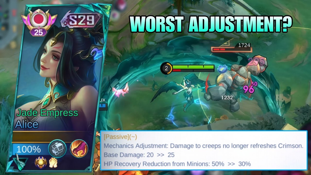 ANOTHER NERF FOR REVAMP ALICE - IS SHE STILL GOOD OR NOT? | NERF REVAMP ...