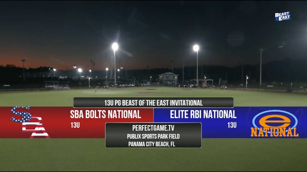 13U Beast of the East CHAMPIONSHIP | SBA Bolts National vs Elite RBI ...