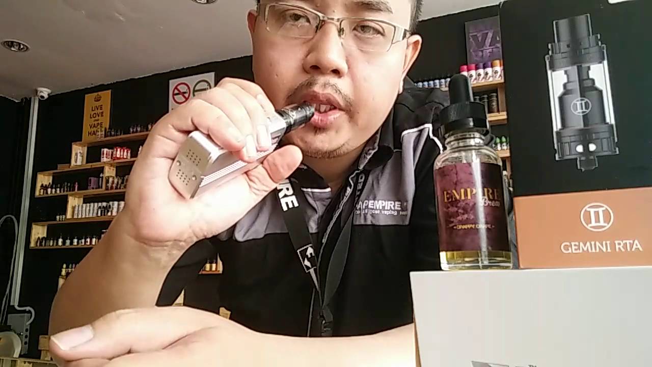 Gemini RTA by Vaporesso Review vs Griffin by Geek Vape - YouTube