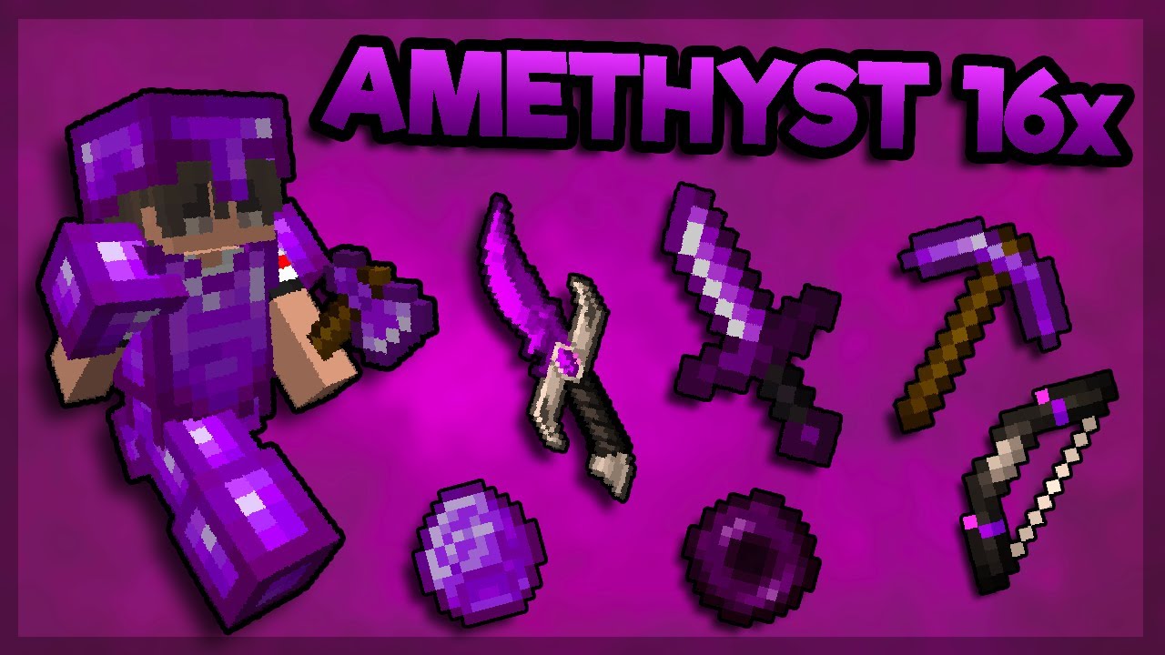 Amethyst 16x Pack Release! - YouTube