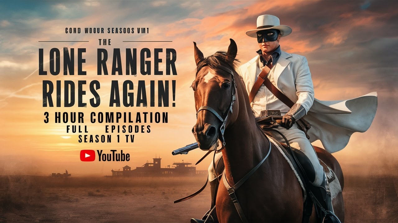 The Lone Ranger Rides Again! 3-Hour Full Episode Compilation | Season 1 ...