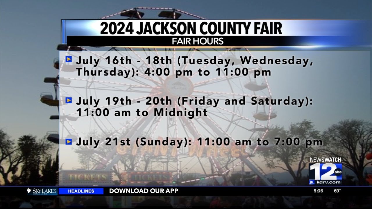 Jackson County Fair opens today - YouTube