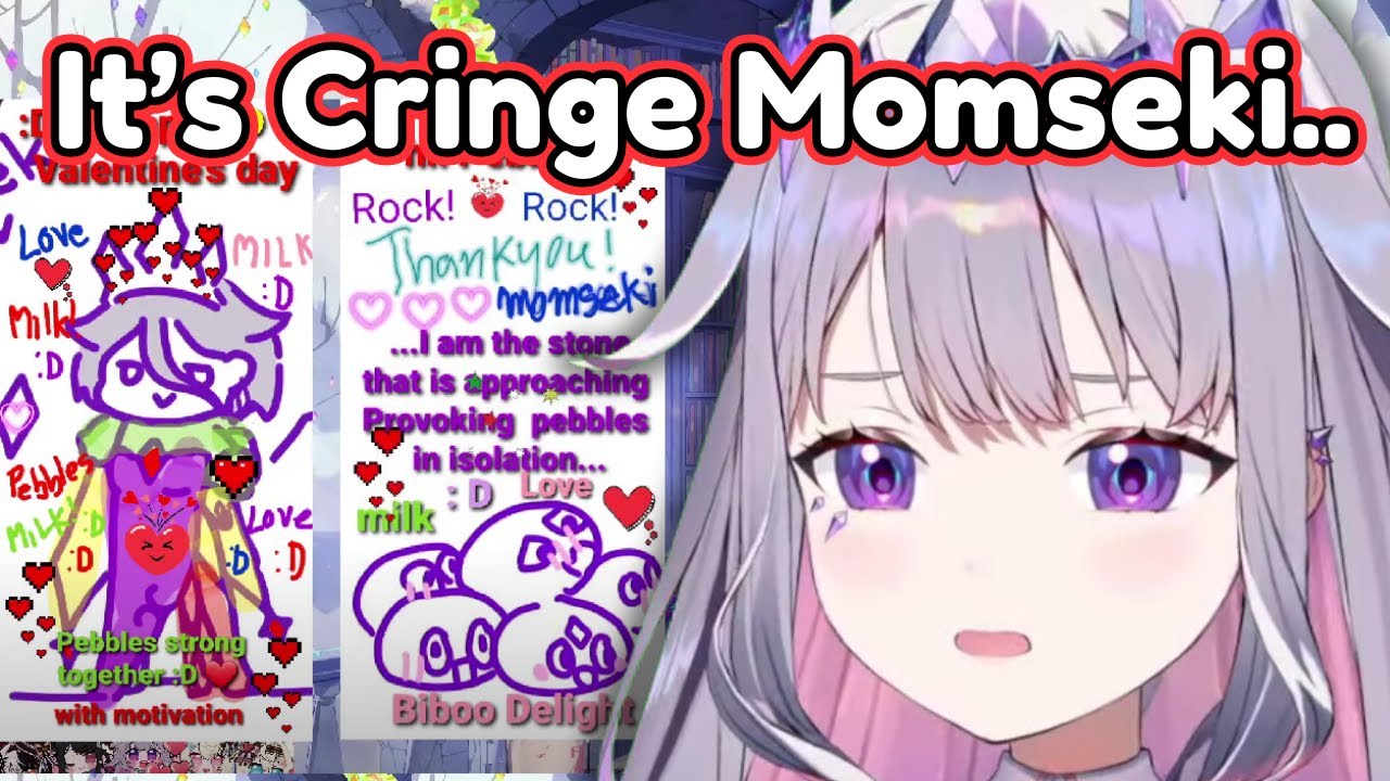 Biboo is Cringing so Hard at Momseki's Valentine's Card for Chat ...