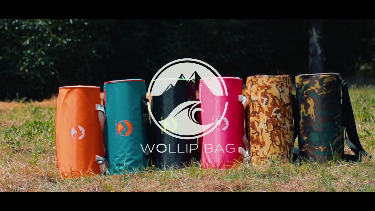 WOLLIP BAG MONTAÑA - MOCHILA CON ALMOHADA - YouTube