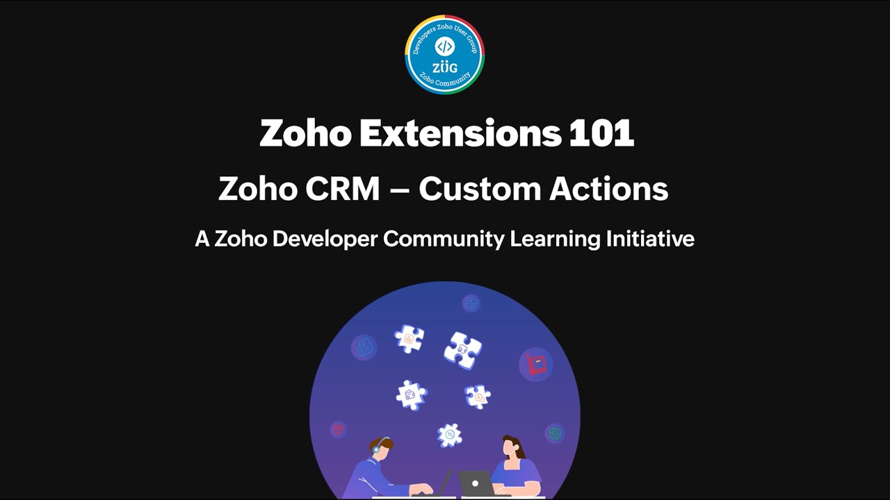Zoho Extensions 101 | Part – 16: Custom Actions in Zoho CRM - YouTube