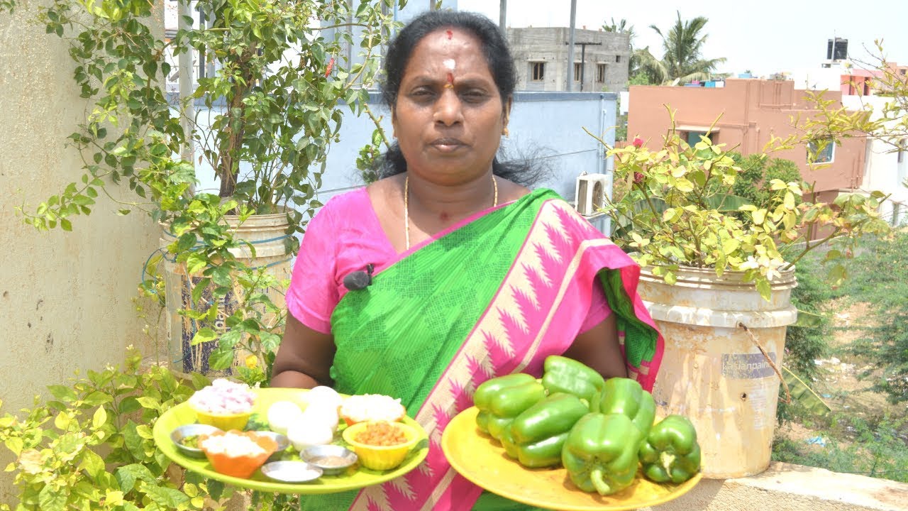 இப்படி 1 இட்லியா ???|DIFFERENT AND HEALTHY BREAKFAST RECIPE|CAPSICUM ...