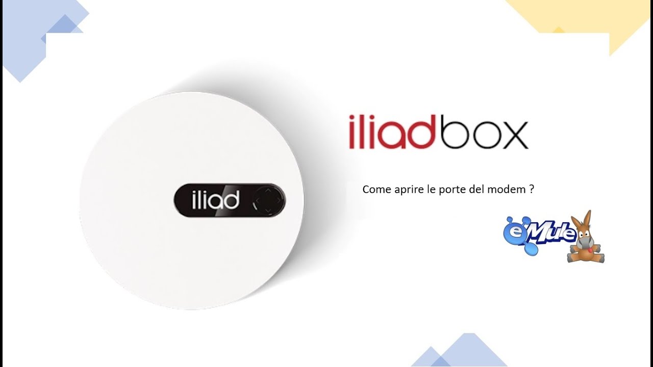 Modem iliadbox - Come configurare Server DHCP, IP statico, porte TCP ...