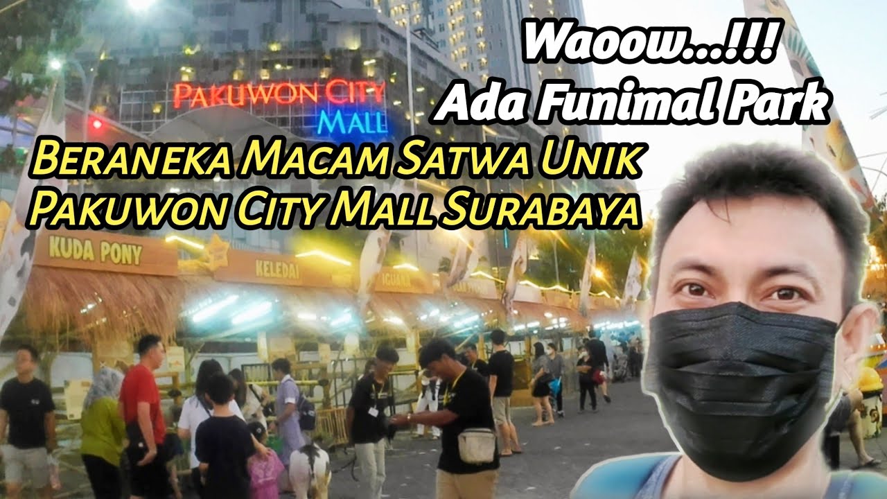 BEGINI SUASANA FUNIMAL PARK by PAKUWON CITY MALL SURABAYA !!! - YouTube