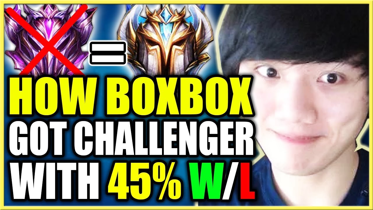 How BoxBox ACTUALLY got CHALLENGER with 45% Win Rate - League of ...
