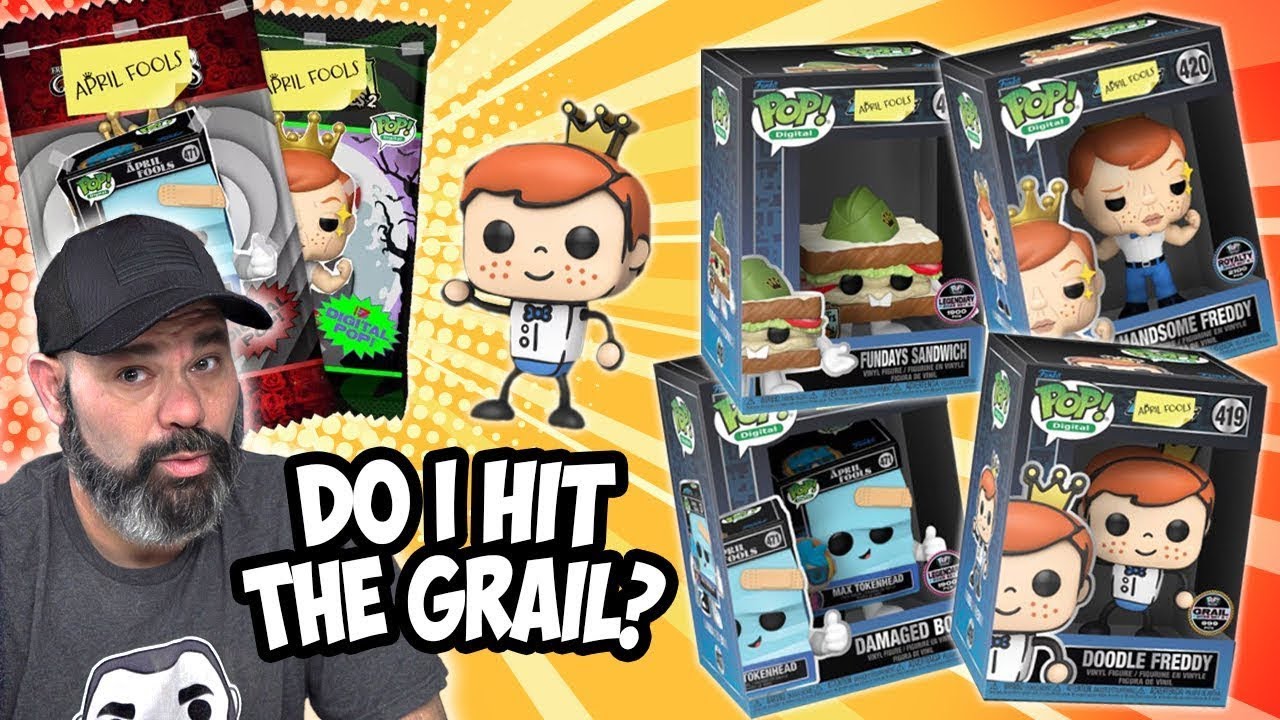 Do I Hit the Grail!? Opening 18 Funko April Fools NFT Packs! - YouTube