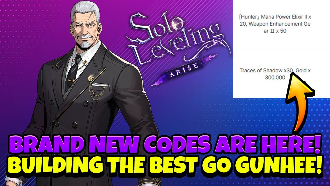 NEW CODES ARE HERE! HOW TO BUILD THE BEST GO GUNHEE! [Solo Leveling ...