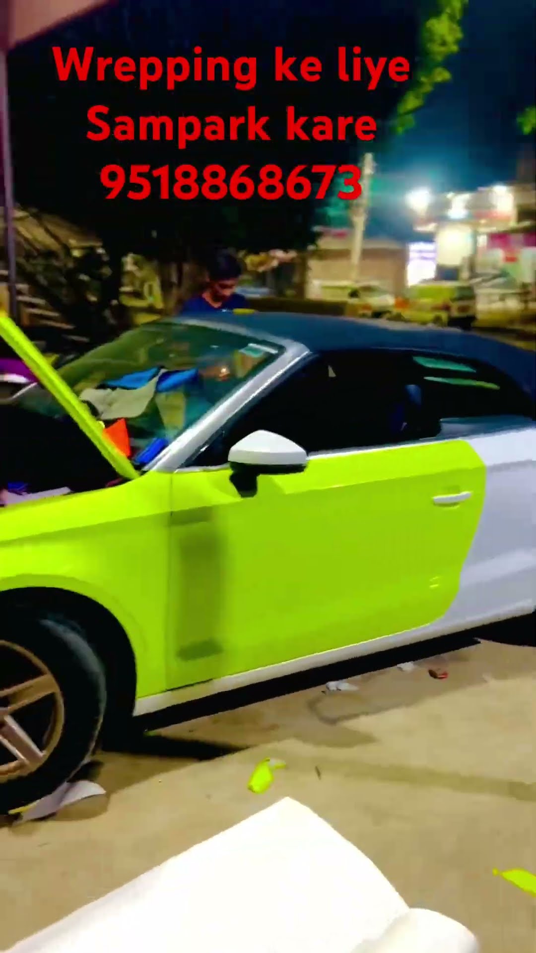 Audi convertible#Wrapping full, modify#convert #car #H R96car #costums ...