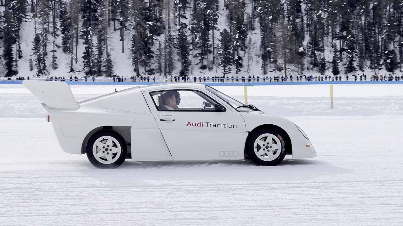 Audi Quattro Group S at THE ICE St. Moritz 2025 - YouTube