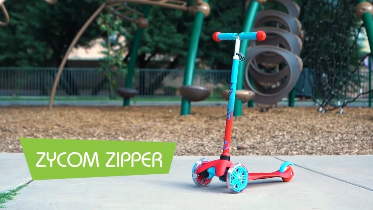 Madd Gear Zycom Zipper Scooter And Helmet - YouTube