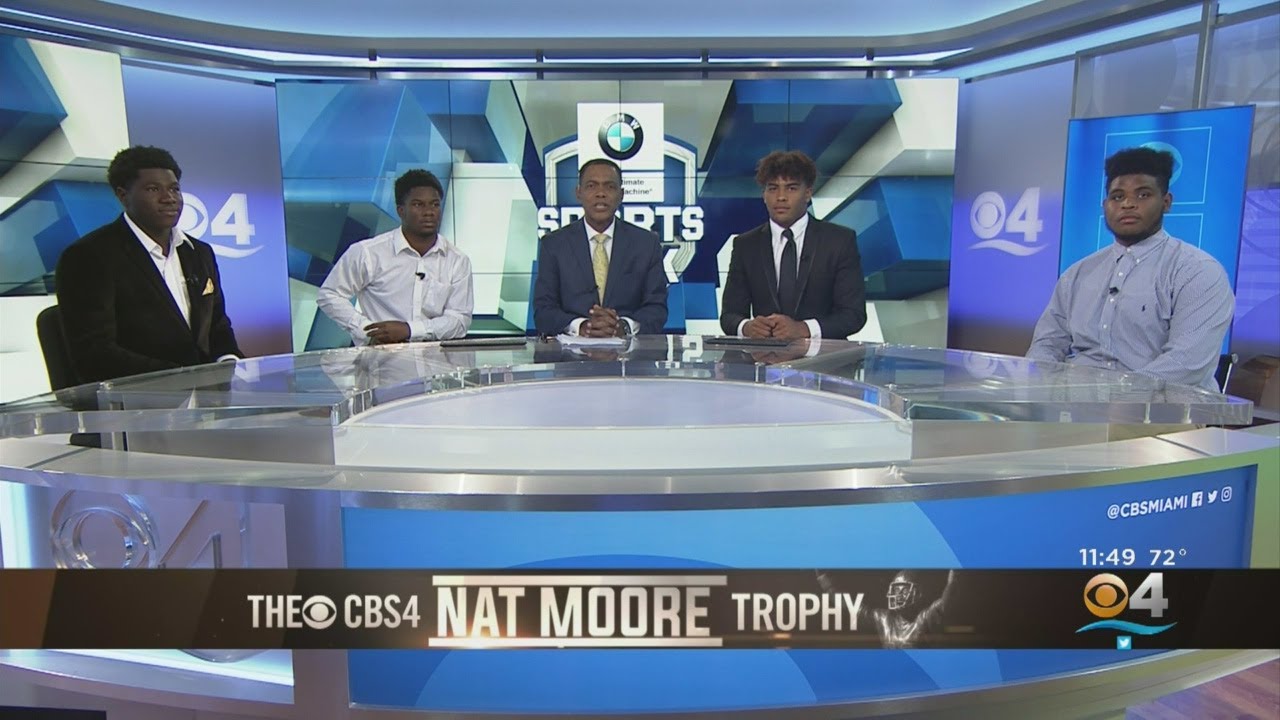 Sports Desk Special: Talking To CBS4 Nat Moore Trophy Finalists - YouTube