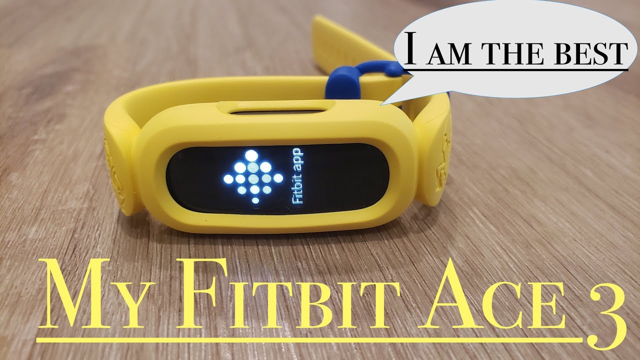 Unboxing Fitbit Ace 3 | Special Edition Minions Yellow| kids 6 to 12 ...