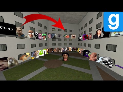 Trying to Escape from NextBots in Liminal Hotel (Gmod) - YouTube