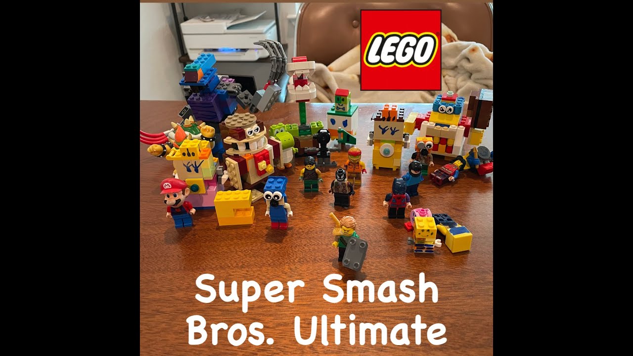 LEGO Super Smash Bros Ultimate Characters - YouTube