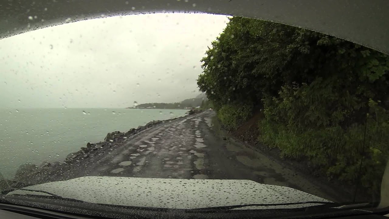 Road to Lowell Point, Alaska - YouTube