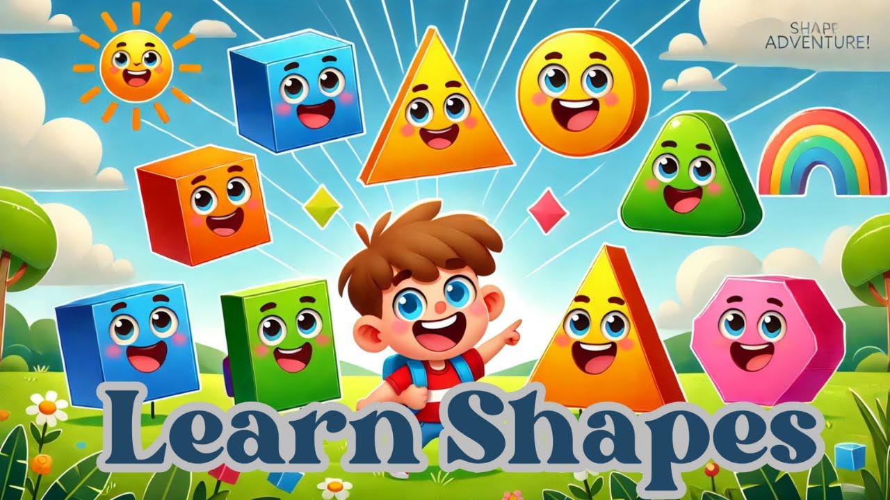 Learn Shapes | Shapes Adventure | Nursery Learning Rhymes and Songs ...