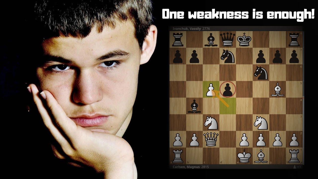 One of Magnus Carlsen's greatest strategic Chess Games! -M. Carlsen vs ...