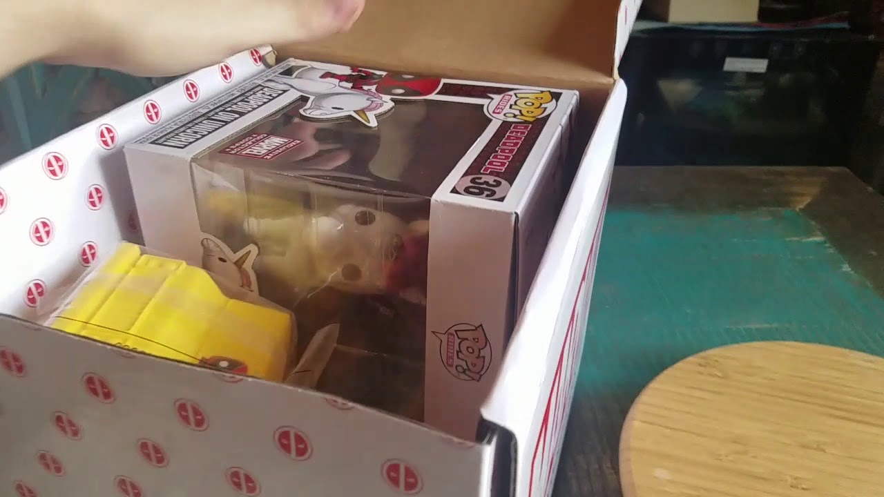 Deadpool Collectors Corps Funko Box Opening - YouTube