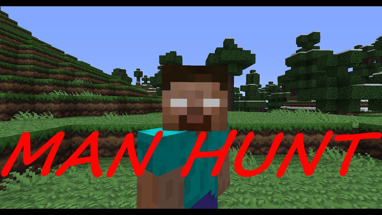 MineCraft Man Hunt! part 1. PS3 - YouTube
