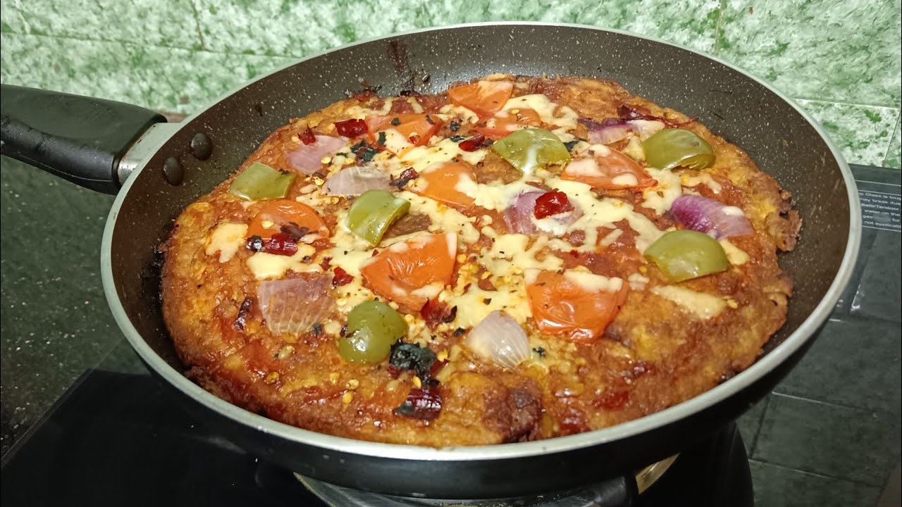 Easy Homemade Maggi Pan Pizza, ম্যাগি প্যান পিজ্জা - step by step - YouTube