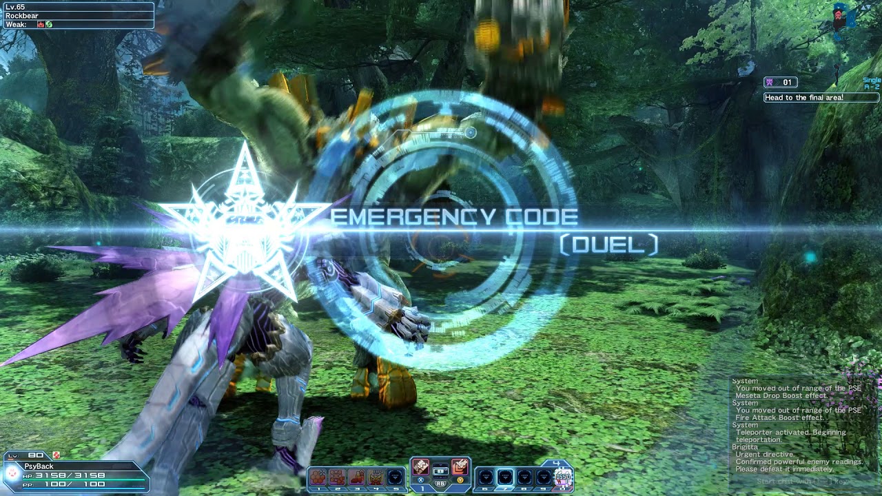 PSO2 - Dark Blast [Elder Form] - Rockbear [SH] - YouTube