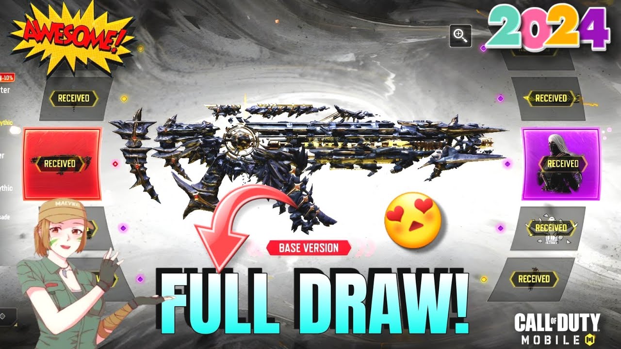 😱Finally Buying Mythic Ak117 Draw! 2024 | Mythic Ak117 Grim Ending ...