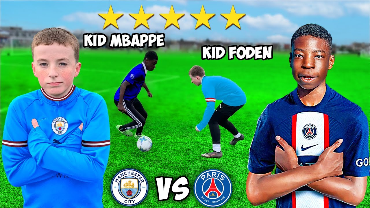 MBAPPE vs FODEN 1V1 MATCH! WINNER = GOLDEN BOY ($10,000) - YouTube