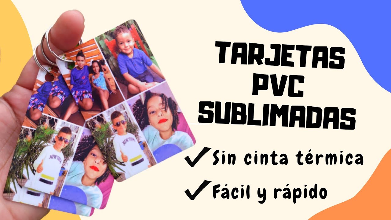 🔥Cómo Sublimar Tarjetas PVC y No Morir En El Intento • Credenciales PVC ...