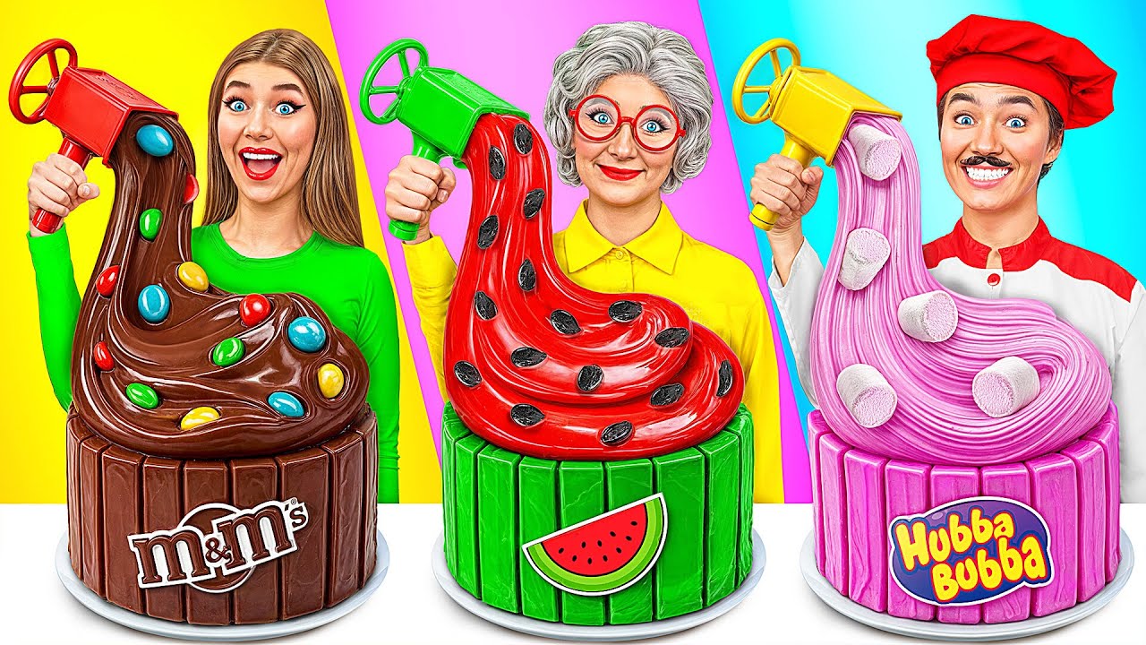 Ben vs Büyükanne Yemek Yapma Mücadelesi | Pişirme Savaşını Kim Kazanır ...