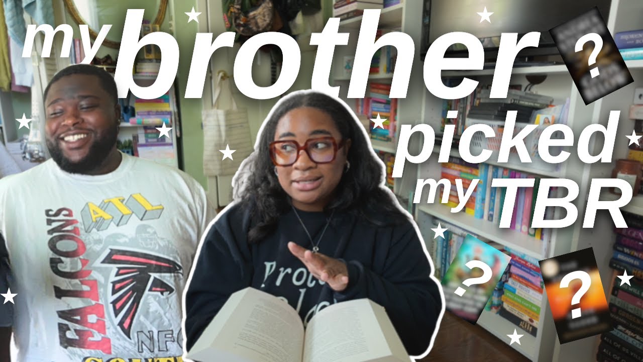 my brother tells me what to read for a week 😭📚 | reading vlog - YouTube