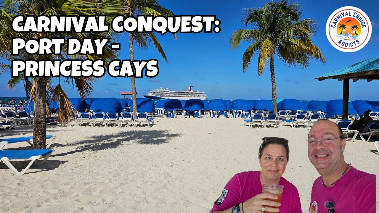 Carnival Conquest | Princess Cays | 80s Rock N Glow - YouTube