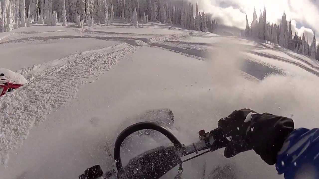 Gopro Chestcam snowmobiling - YouTube