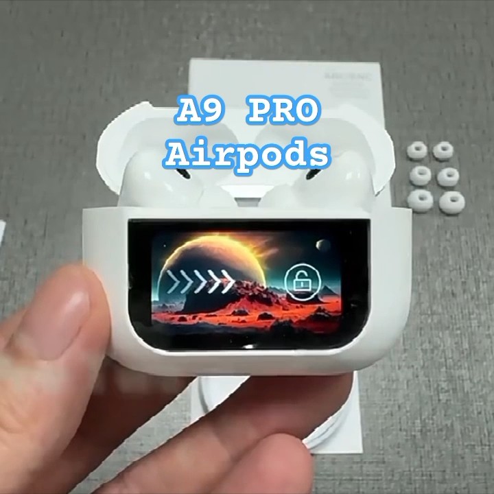 A9 Pro Tws 🔥touch screen buds | ANC | Noise Control | Themes | # ...