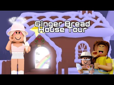 Ginger Bread House Tour|Adopt me - YouTube