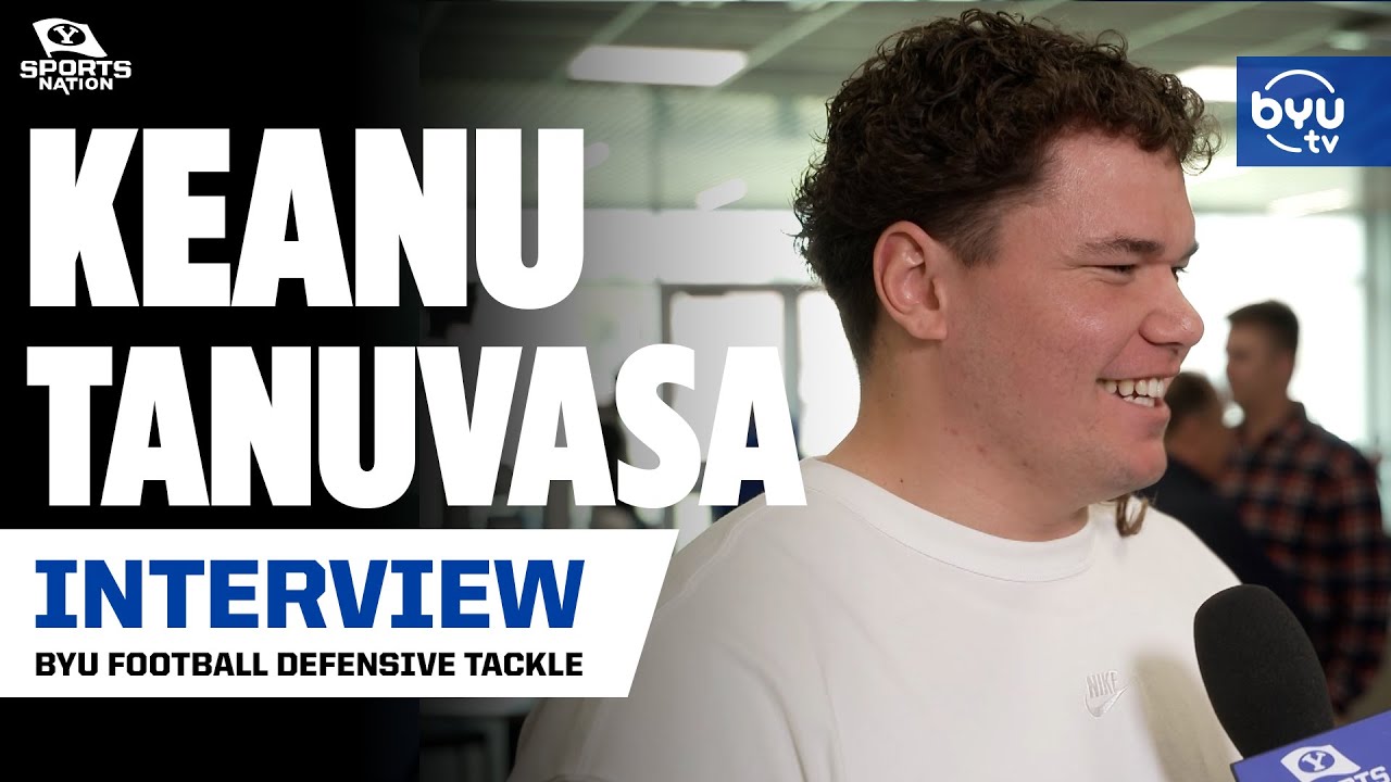 Keanu Tanuvasa on Spring Ball and BYU Football Unity - YouTube