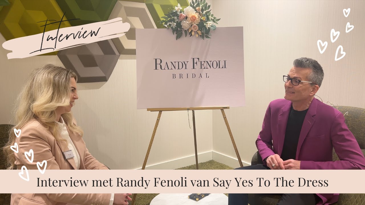 INTERVIEW 👰🏼‍♀️ MET RANDY FENOLI VAN SAY YES TO THE DRESS 👗😍 ...