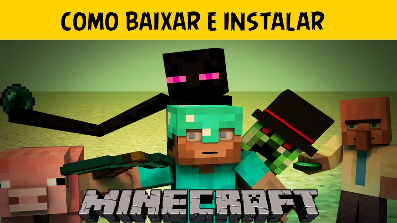 Como baixar e instalar minecraft original gratis 2015 ... - YouTube