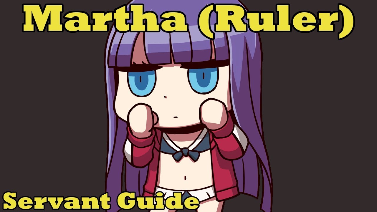Martha (Ruler) Servant Guide - FGO - YouTube
