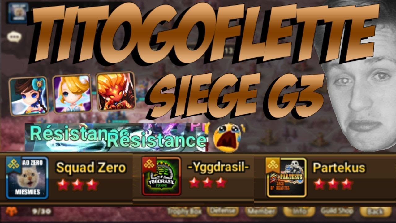 SIEGE G3 EU - Cleave Power puis je vais p*ter mon crâne! - SZ vs ...