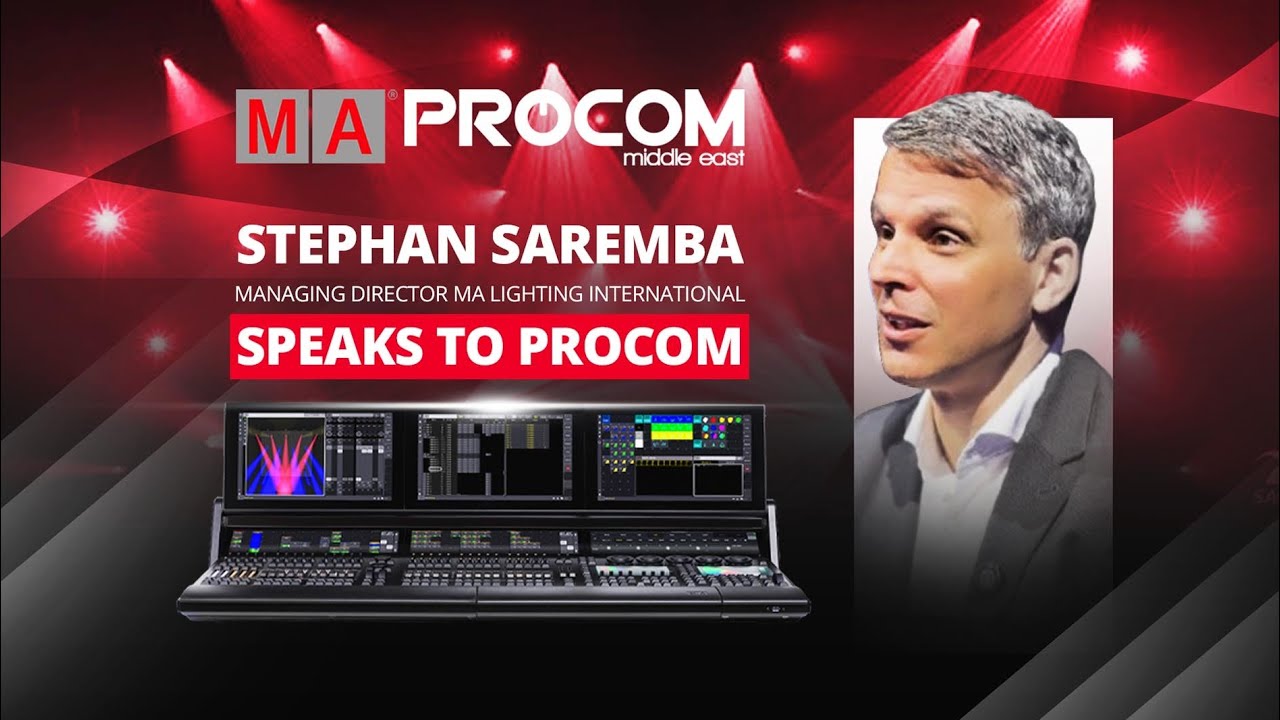 MA Lighting X Procom | A game-changing partnership is lighting up the Middle East! - YouTube