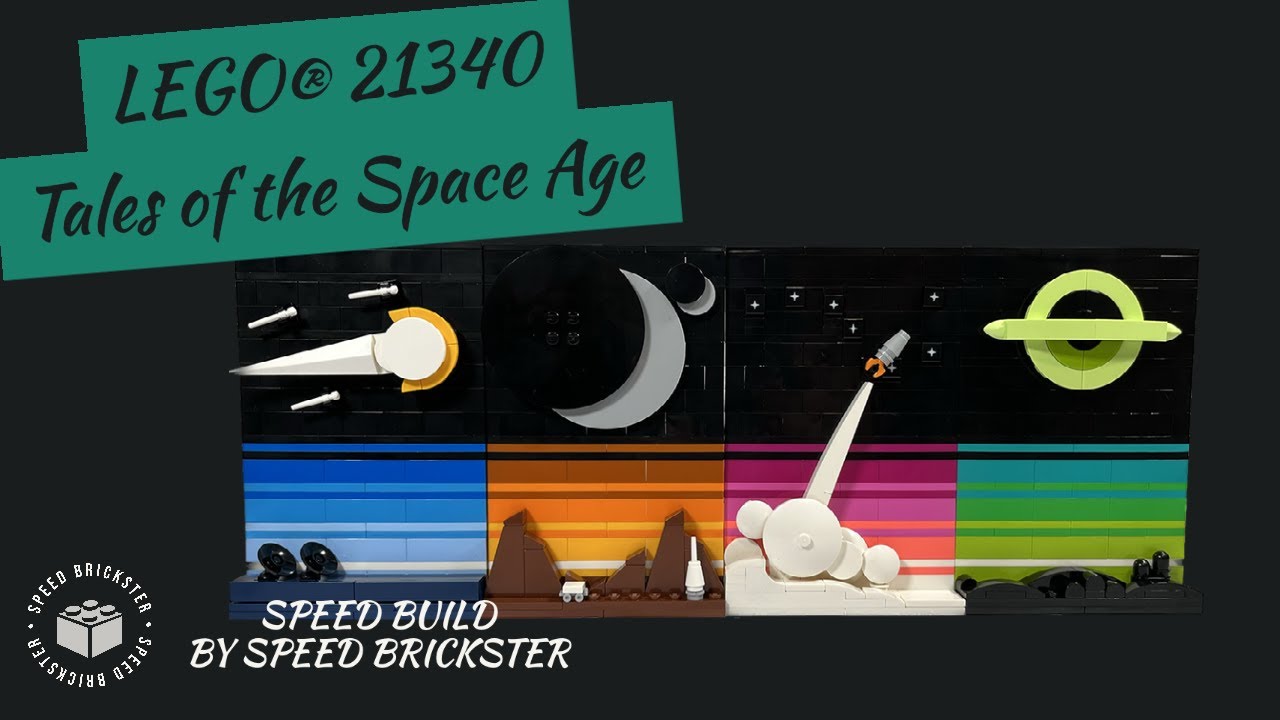 LEGO® 21340 Ideas Tales of the Space Age | Speed Build - Speed ...