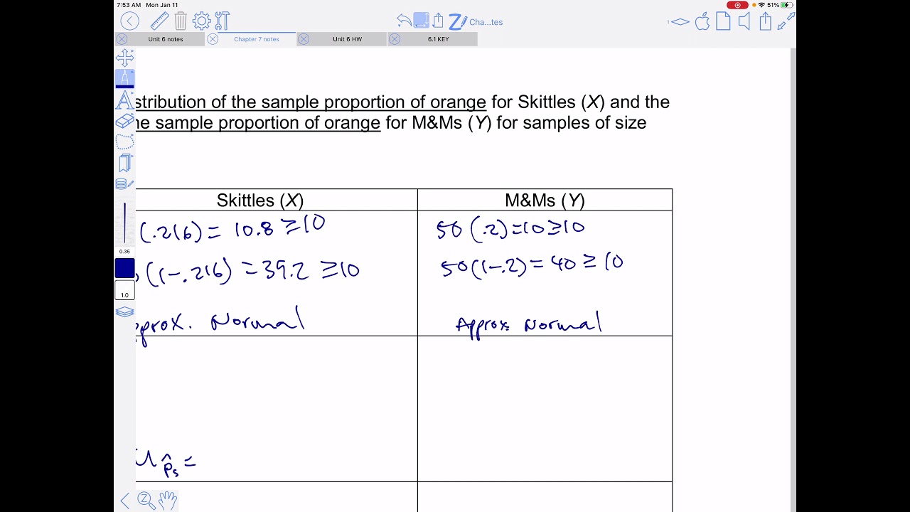 Sampling distributions part 2 - YouTube